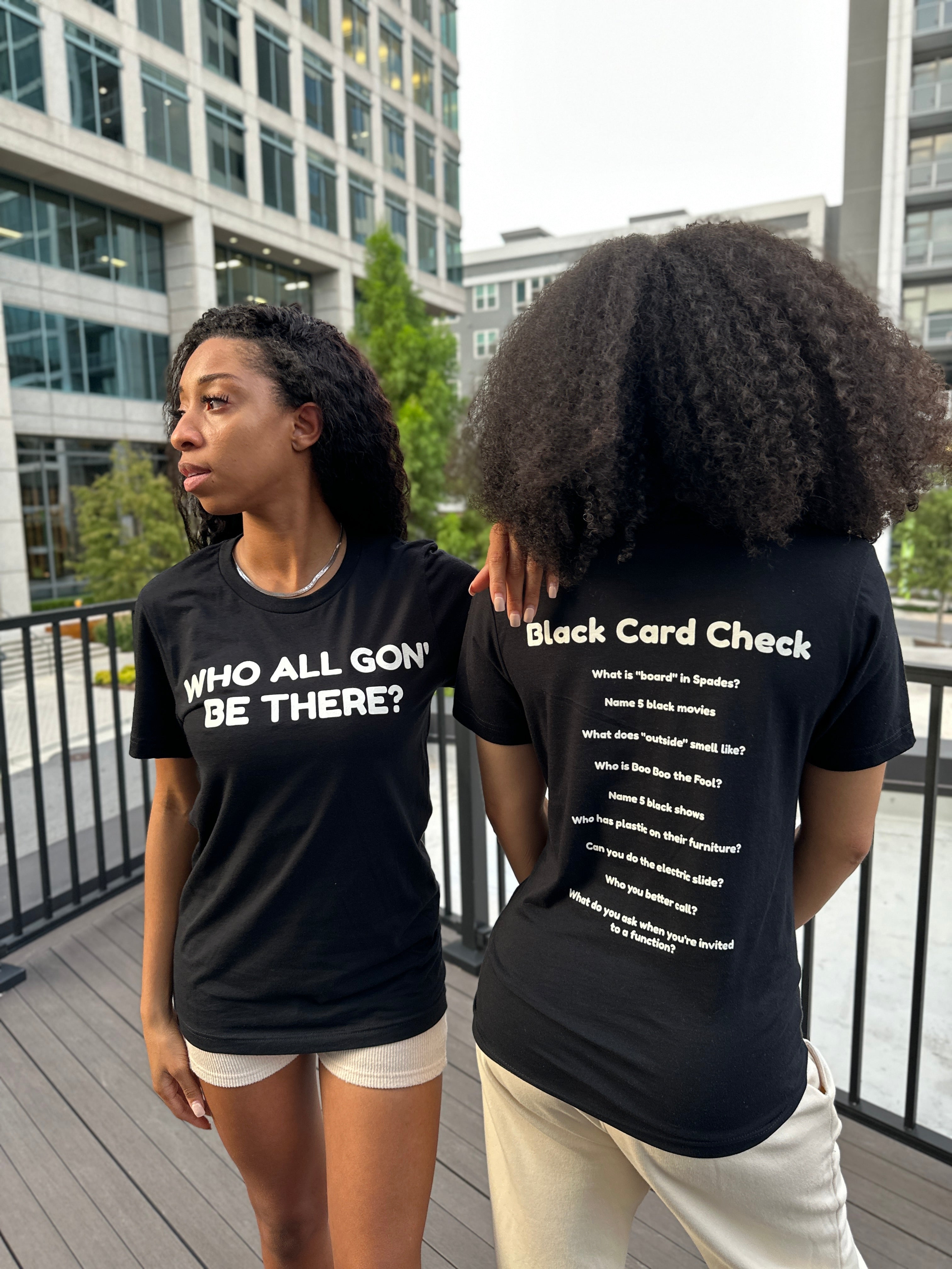 Who All Gon' Be There? Bundle (WAGBT Shirt & 10 Card Family Pack ...