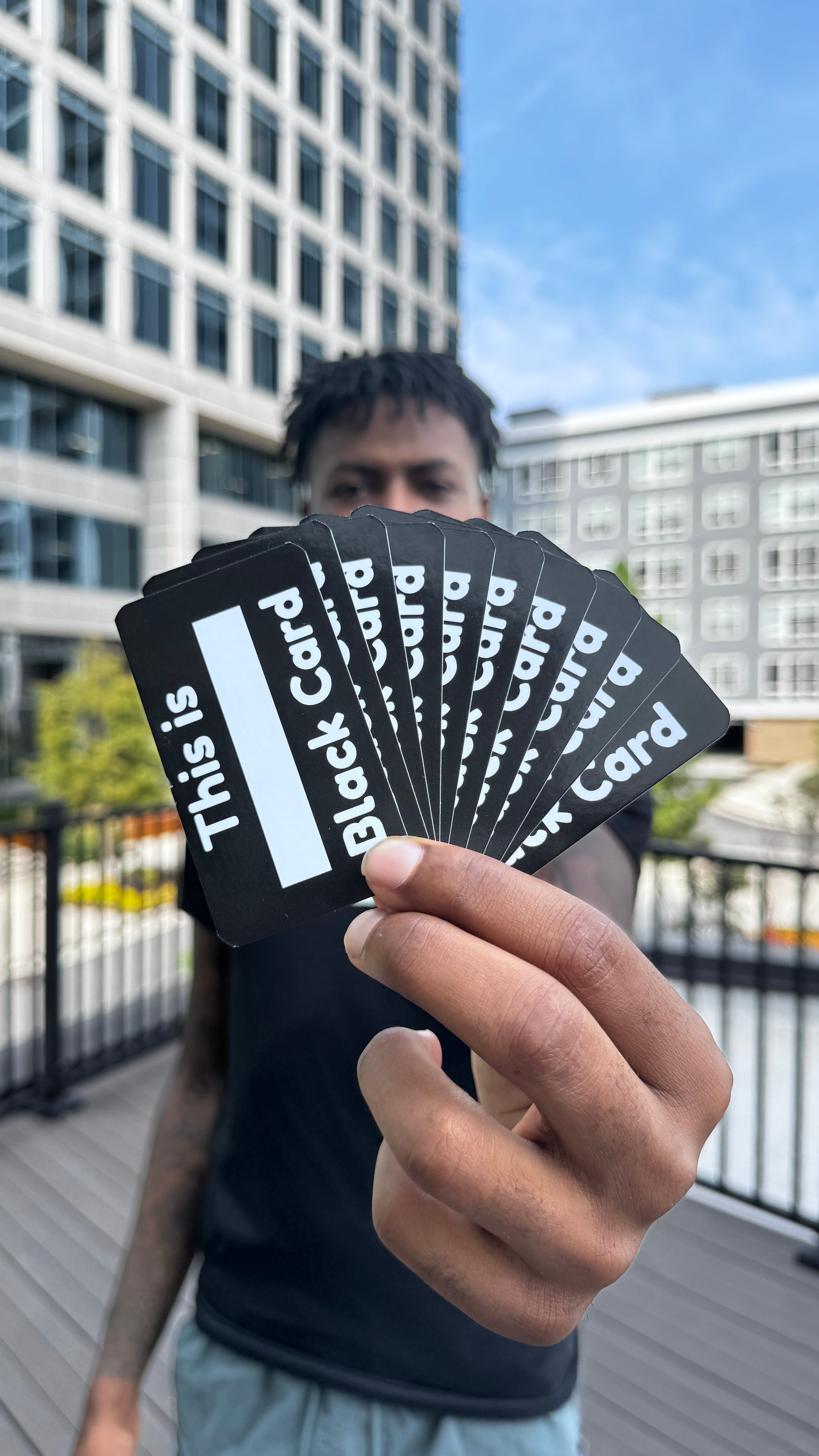 Black Card Family Pack (10 Black Cards) – Official Black Card